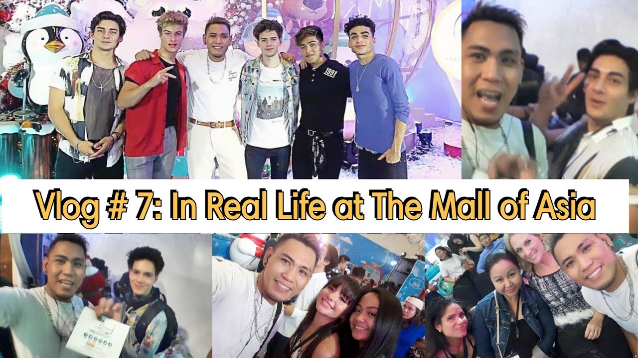 VLOG 7: IN REAL LIFE LIVE IN MALL OF ASIA | MEET AND GREET | LIFELINE ...