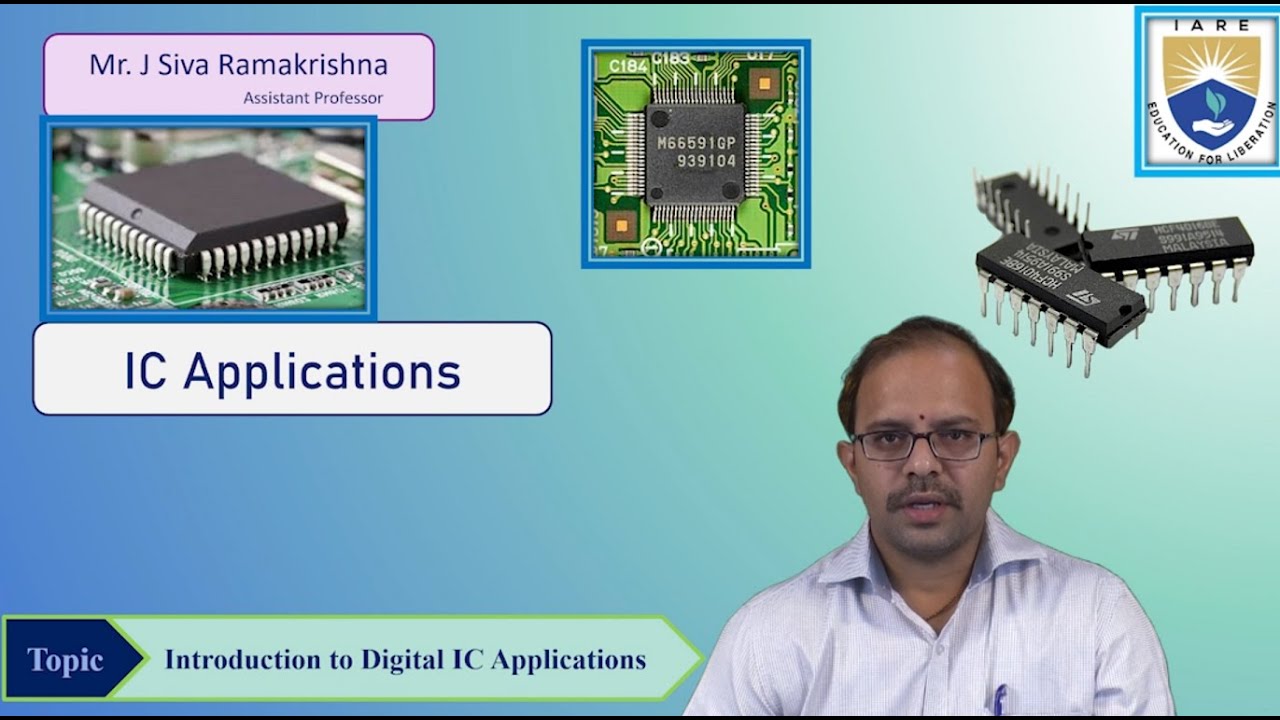 Introduction to Digital IC Applications by Mr. J Siva Ramakrishna - YouTube