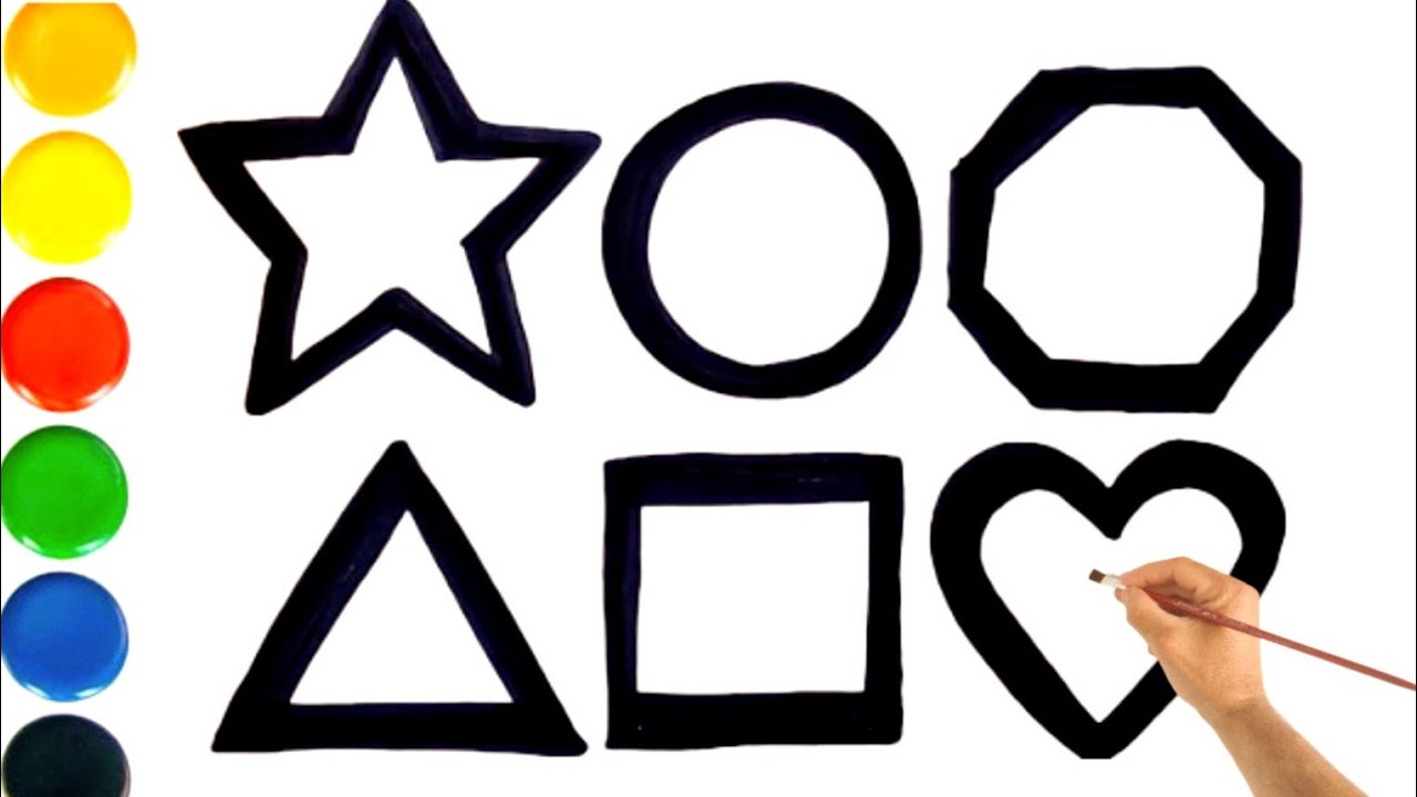 llearn to draw and paint drawings for kids - YouTube