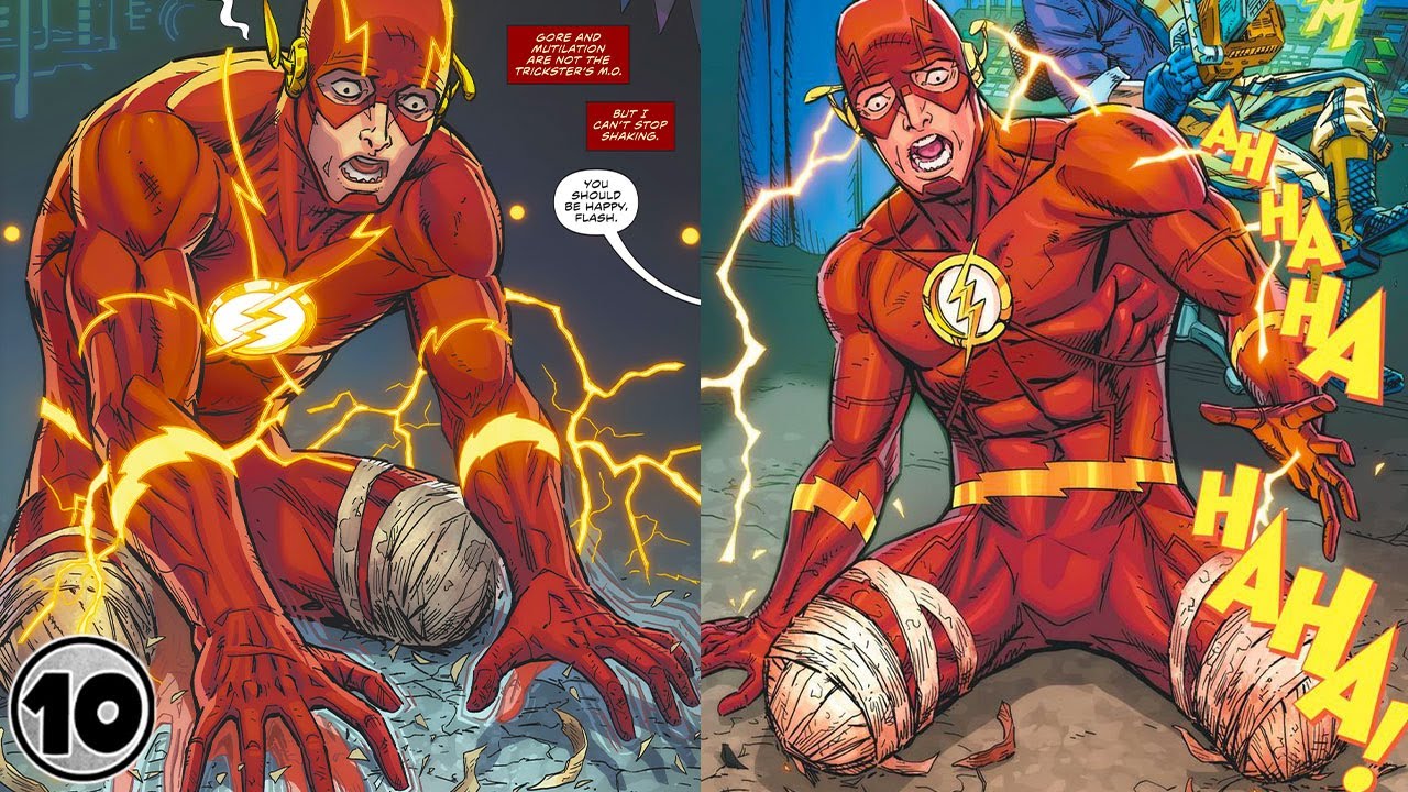 Top 10 Saddest Things That Happened To The Flash - YouTube