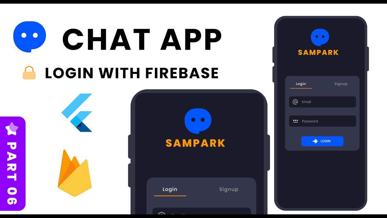 Part 06 : User Login with Firebase in Futter | Chat app in Flutter # ...