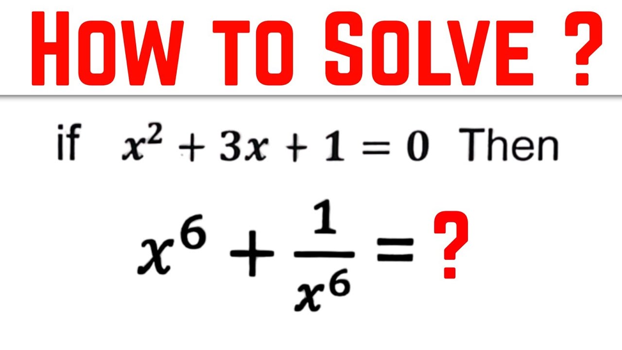 How to Solve ? 🔥 Maths Algebra Questions | बिल्कुल आसान तरीका सीखें ...