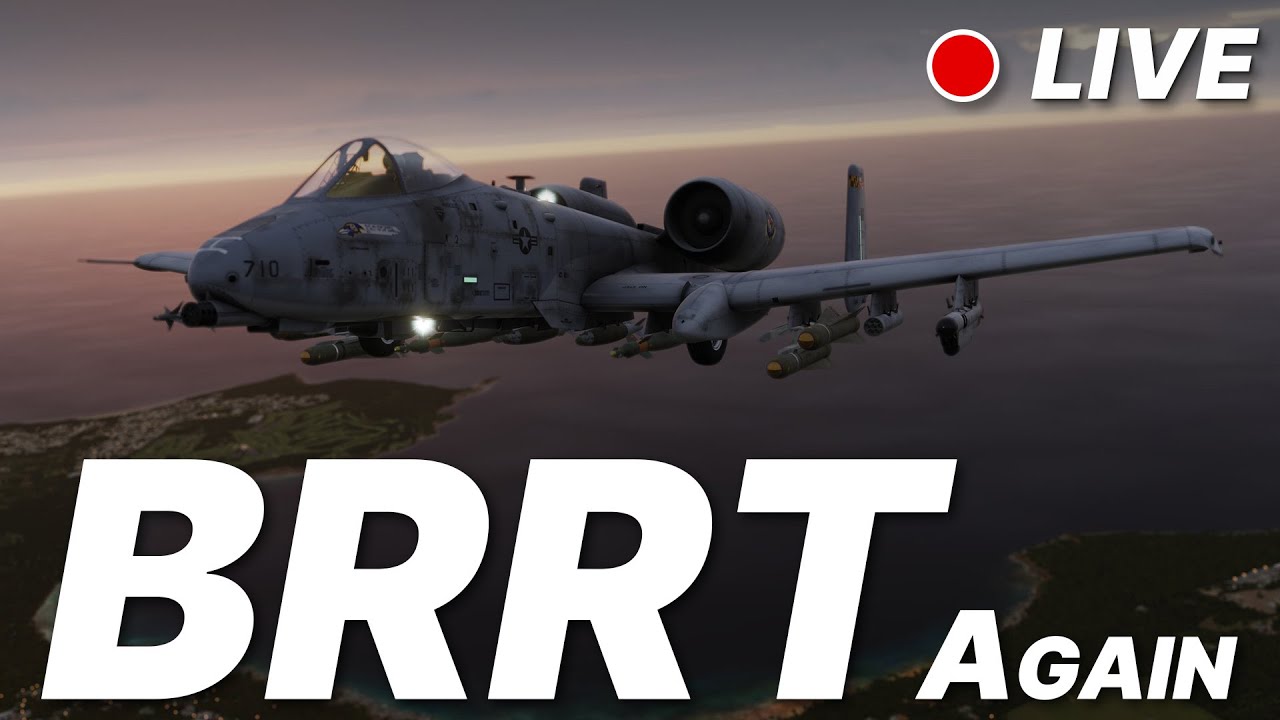 We BRRRT again! A10c II | DCS Live - YouTube
