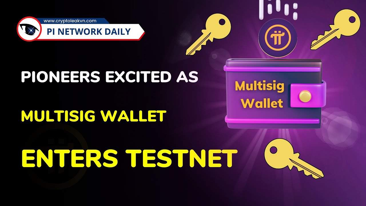 Pioneers Excited As Multisig Wallet Enters Testnet - YouTube