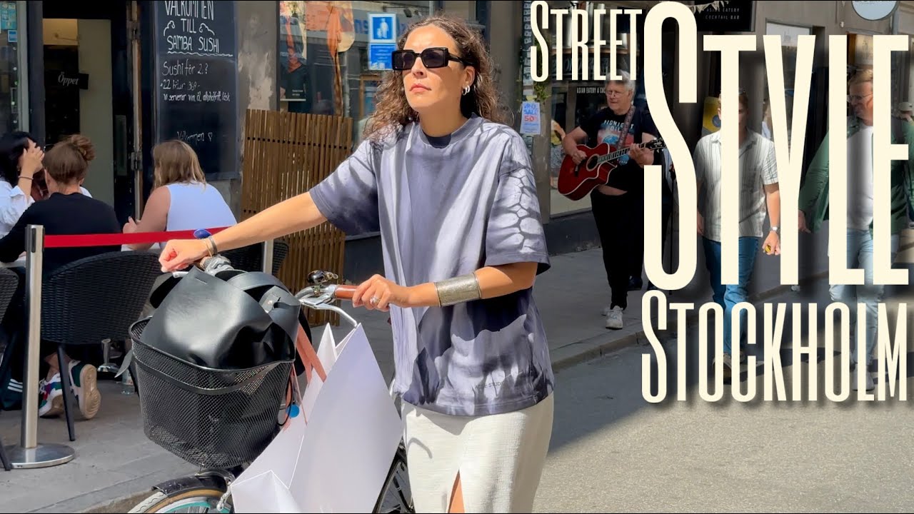 Scandinavian Luxury of Simplicity | Summer Street Style from Stockholm ...