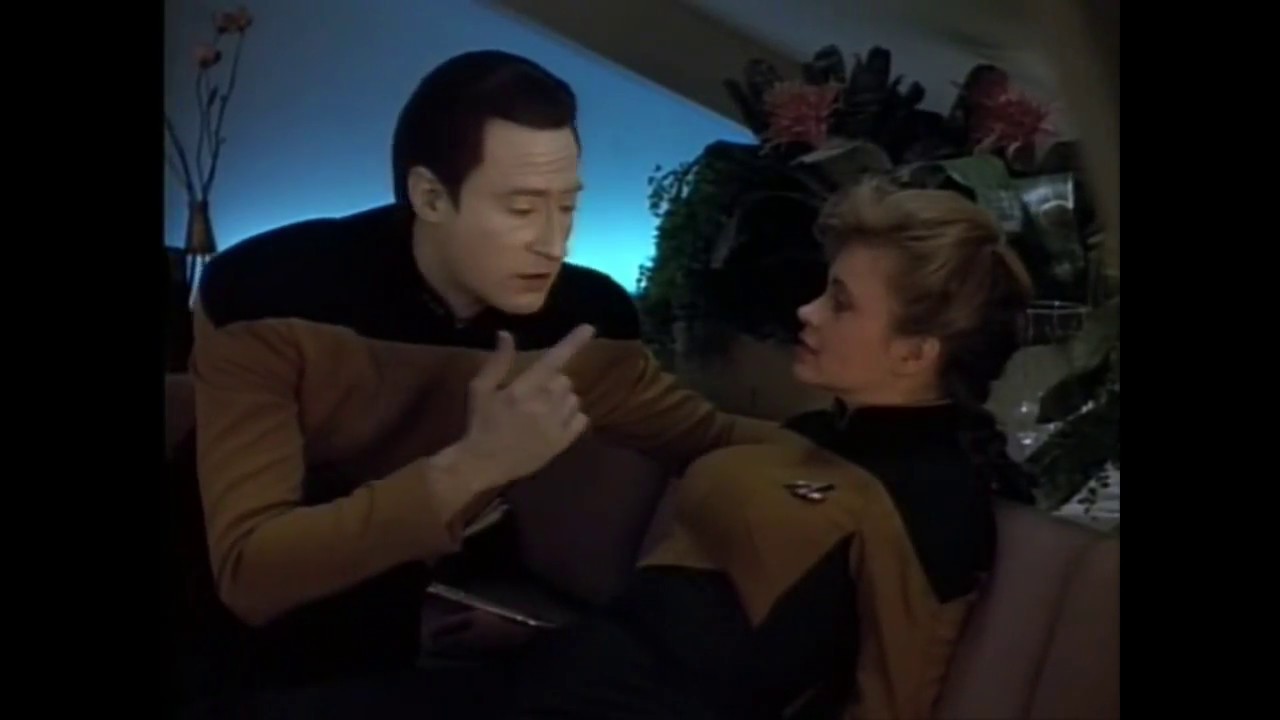 Commander Data is Fully Functional Deleted Scene from TNG Recuts Star ...