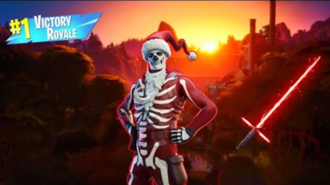 Dark Super Yt is live: NEW Fortnite Yule Trooper skin Gameplay!!! - YouTube