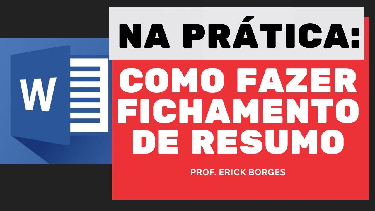 Fichamento Pronto Em Word - RETOEDU