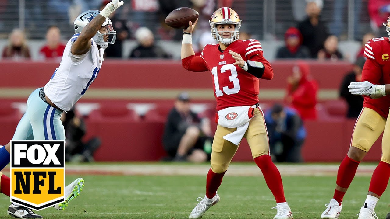 49ers' QB Brock Purdy wins the 'NFL on FOX' Offensive Rookie Of The ...
