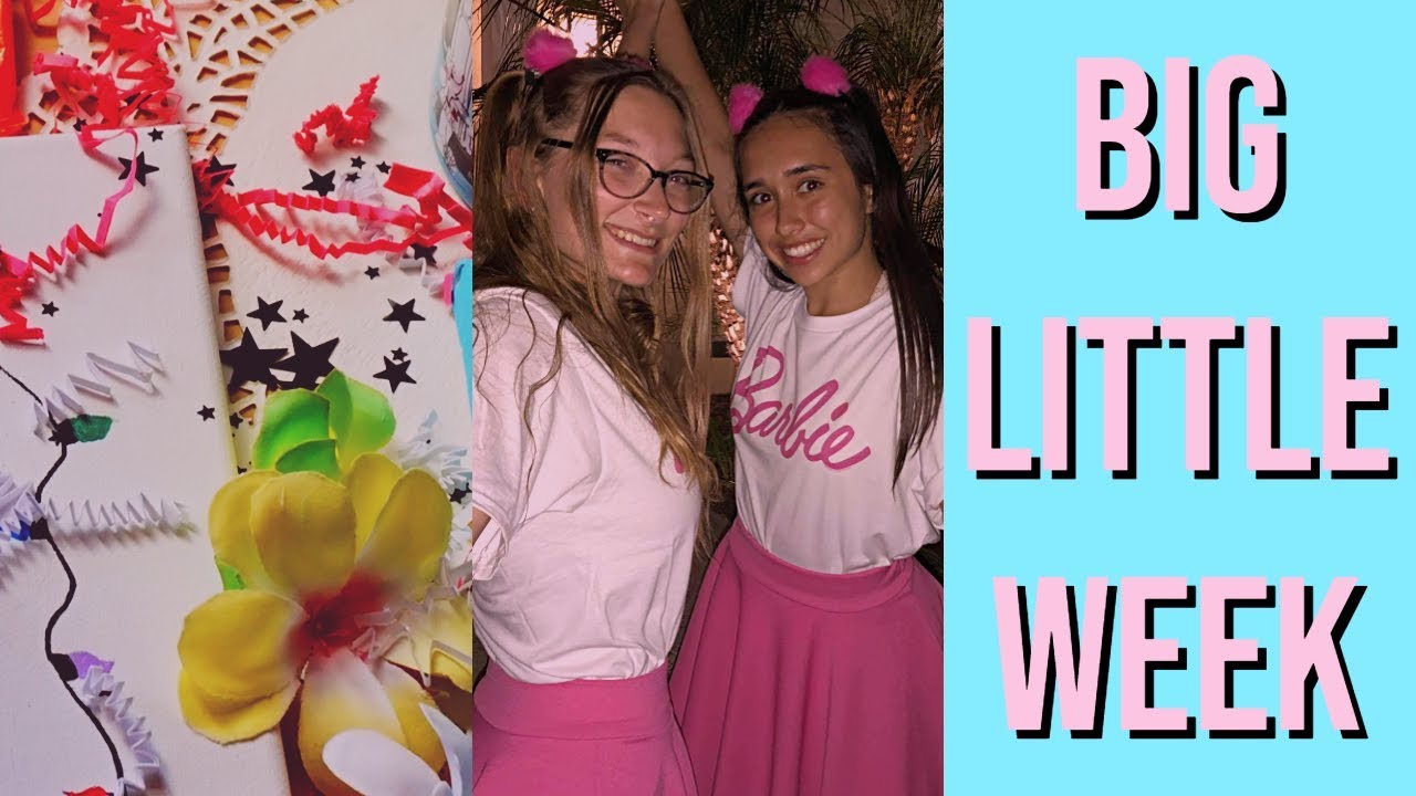 BIG LITTLE WEEK (Gifts + Reveal!) - UCSB GPhi - YouTube