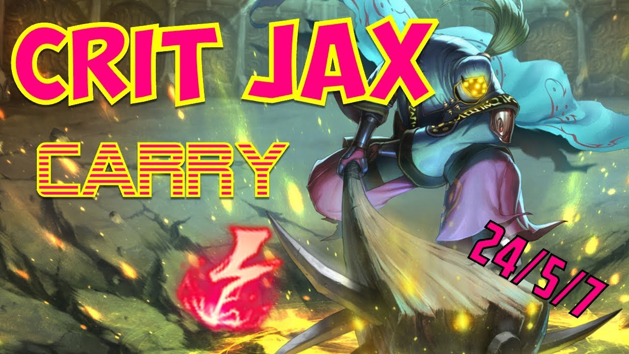 Best crit Jax build! One shot ANYONE- How to climb out of bronze ep. 4 ...