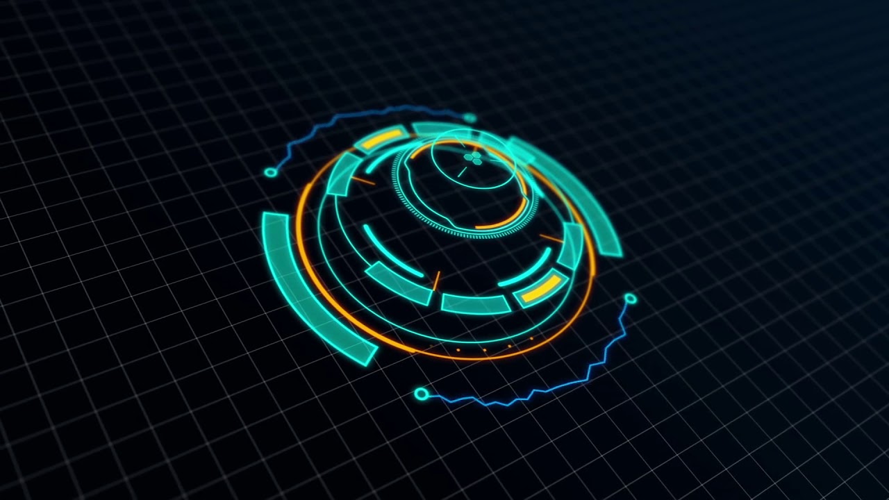 After Effects - HUD Animation - YouTube