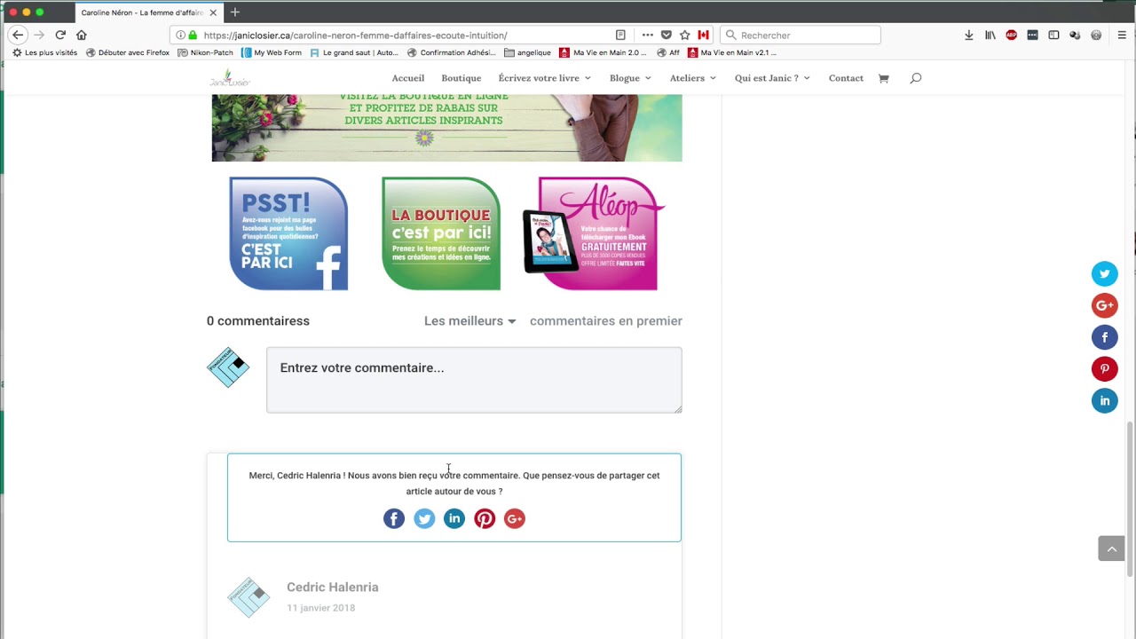 Thrive Comments - Demo 01 - YouTube