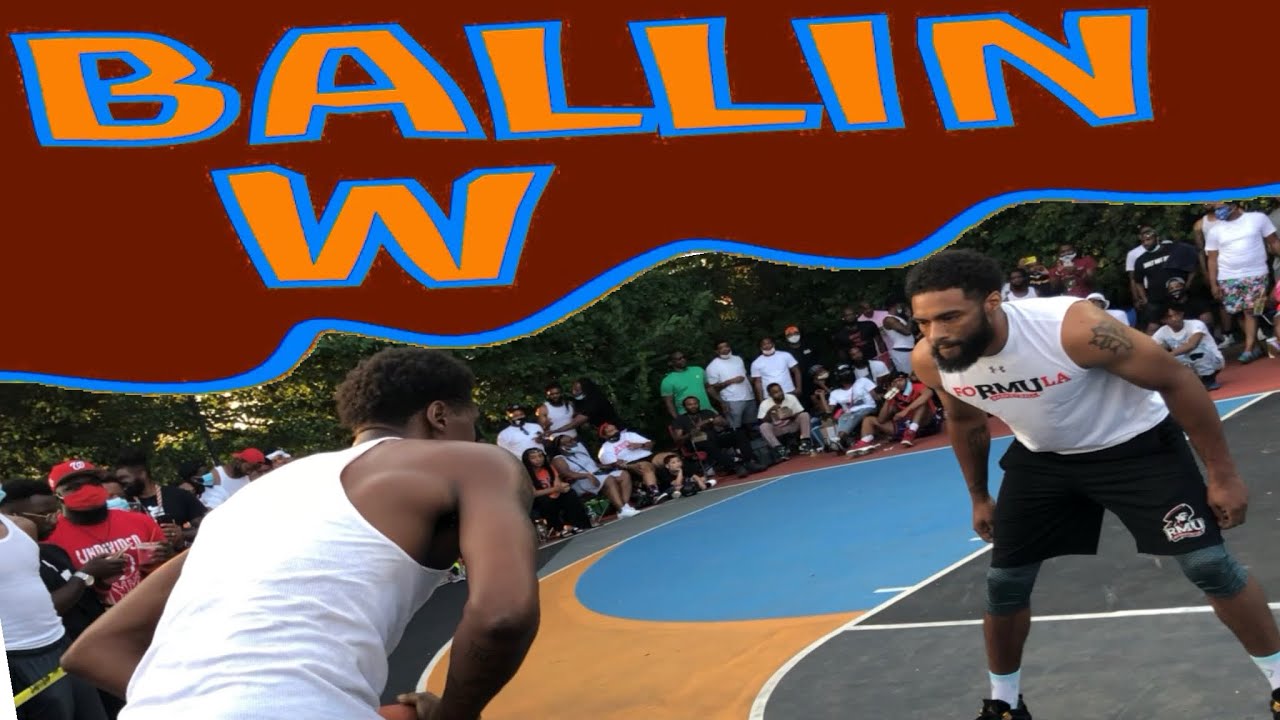 Ballin at Barry Farms PT 2 | 1v1 Big man edition | Big man with handles ...