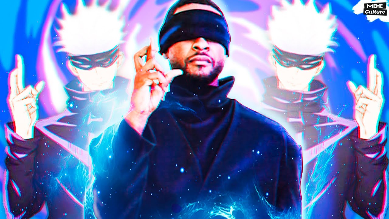 Usher Cosplayed Gojo. Why? - YouTube
