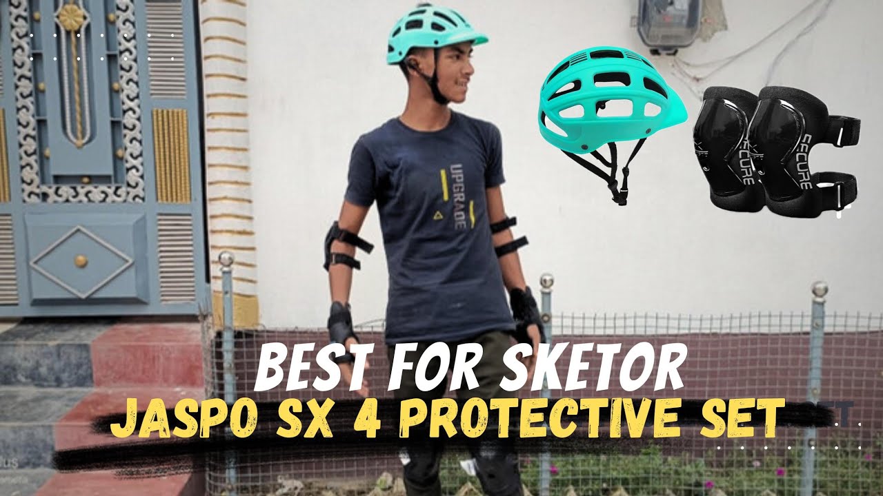 #BEST FOR SKATER# JASPO SX4 PROTECTIVE SET # best for skating guards#A1 ...