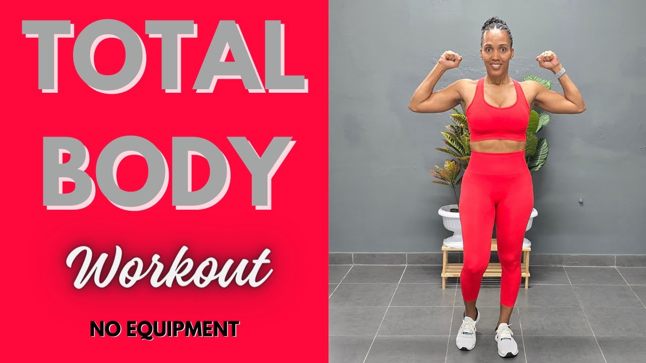 "FUN & EASY" - TOTAL BODY WORKOUT - NO EQUIPMENT - #fitness, # ...