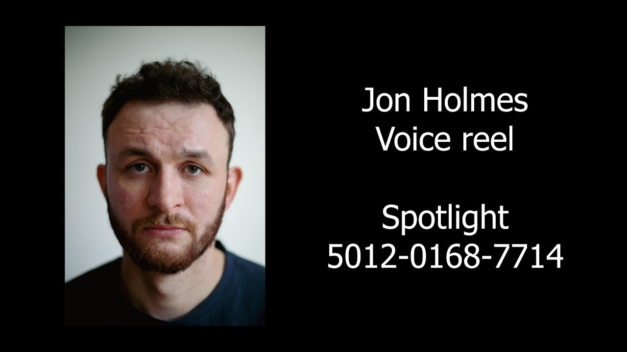 Jon Holmes Voice Reel 2025 - YouTube