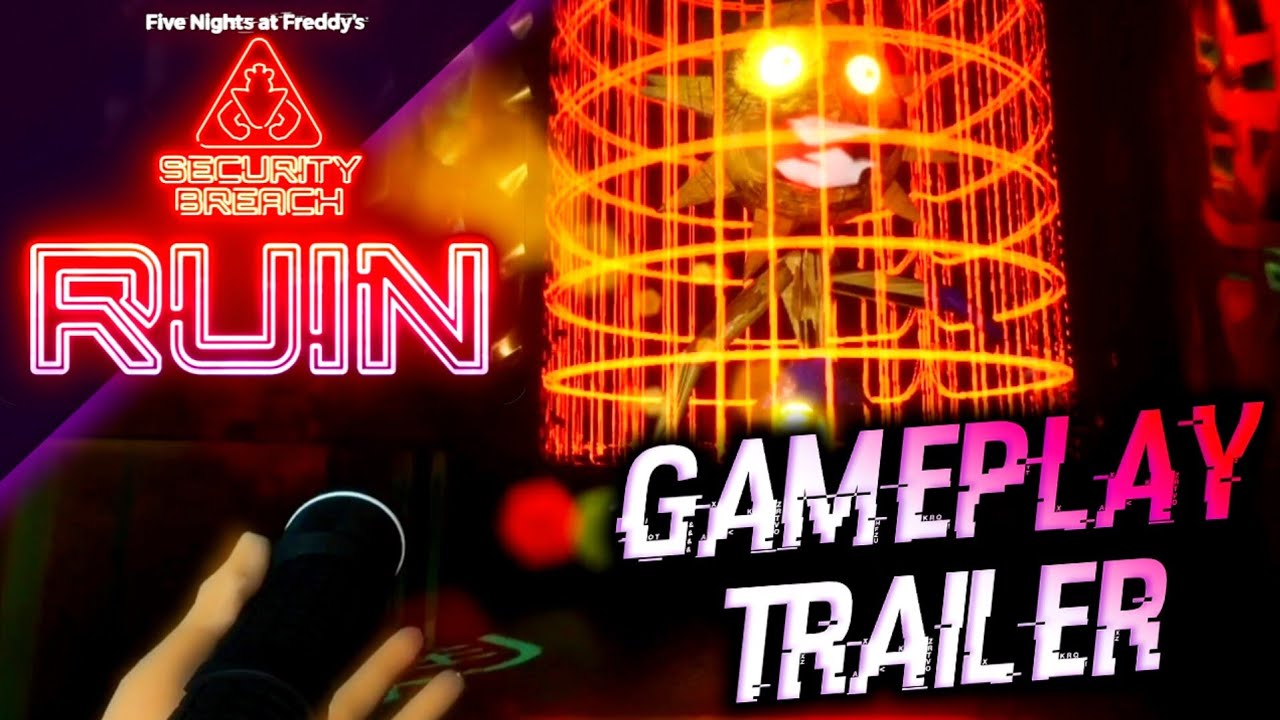 Five Nights at Freddy's: Security Breach Ruin DLC New GAMEPLAY Trailer ...