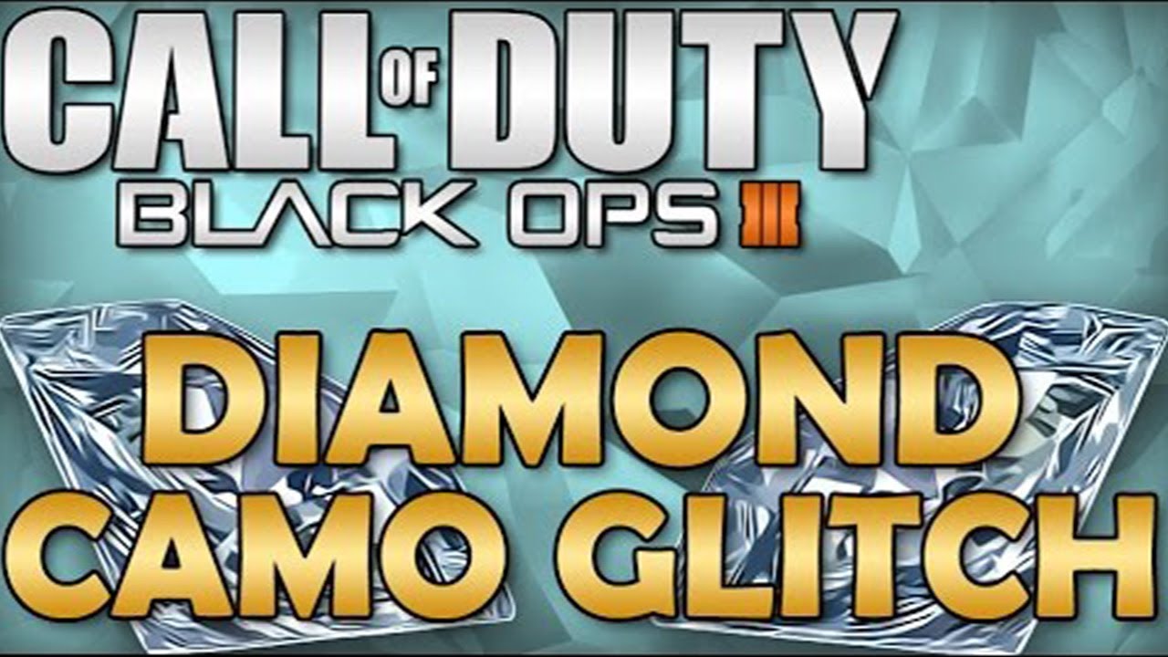 BO3 Diamond Camo Glitch!! - YouTube