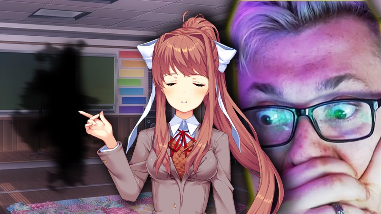 MONIKA, CO SIĘ TUTAJ DZIEJE? | Doki Doki Tripping Backwards - YouTube