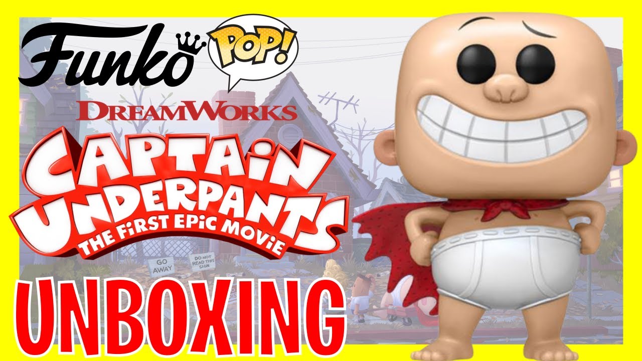 Funko Pop CAPTAIN UNDERPANTS | Nighty-Night - YouTube