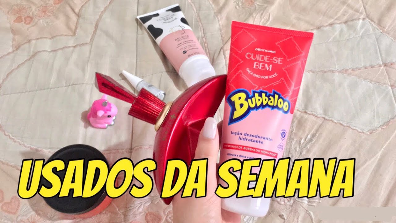 PERFUMES e HIDRATANTES Usados da Semana - Amando perfumes esquecidos ...