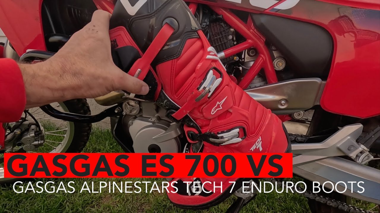 GASGS ES 700 Gear Lever Adjustment for my new GASGAS Alpinetars Tech 7 ...