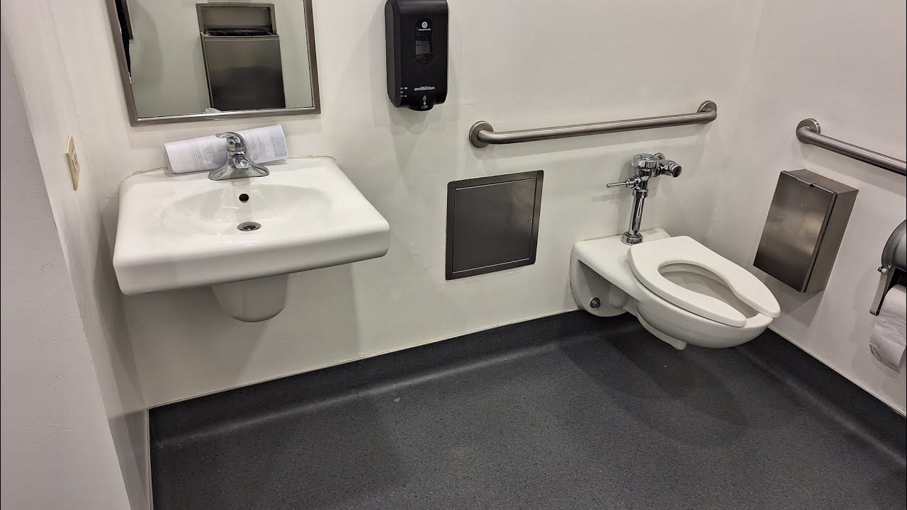 Memorial Hermann Unisex Restroom - YouTube