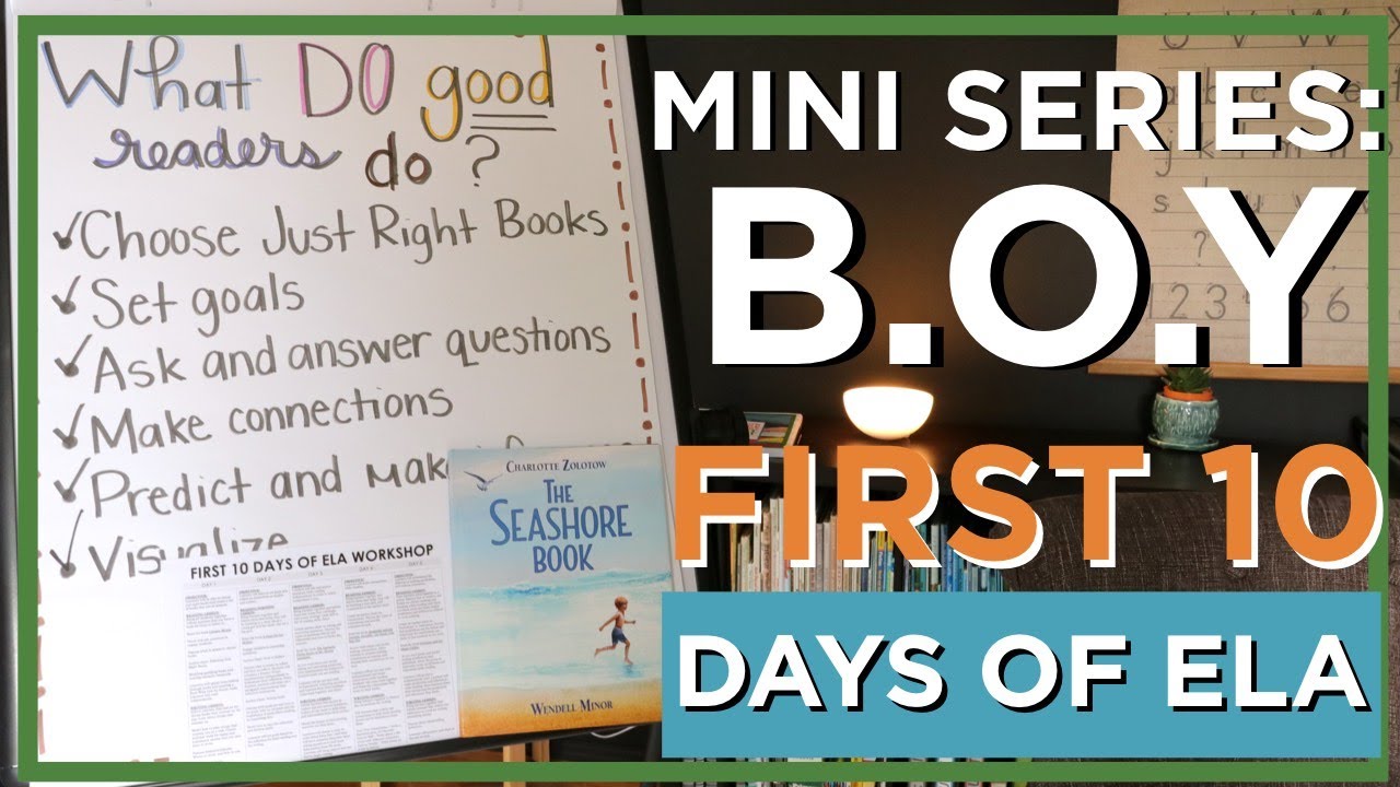 1. First 10 Days of ELA Workshop - YouTube