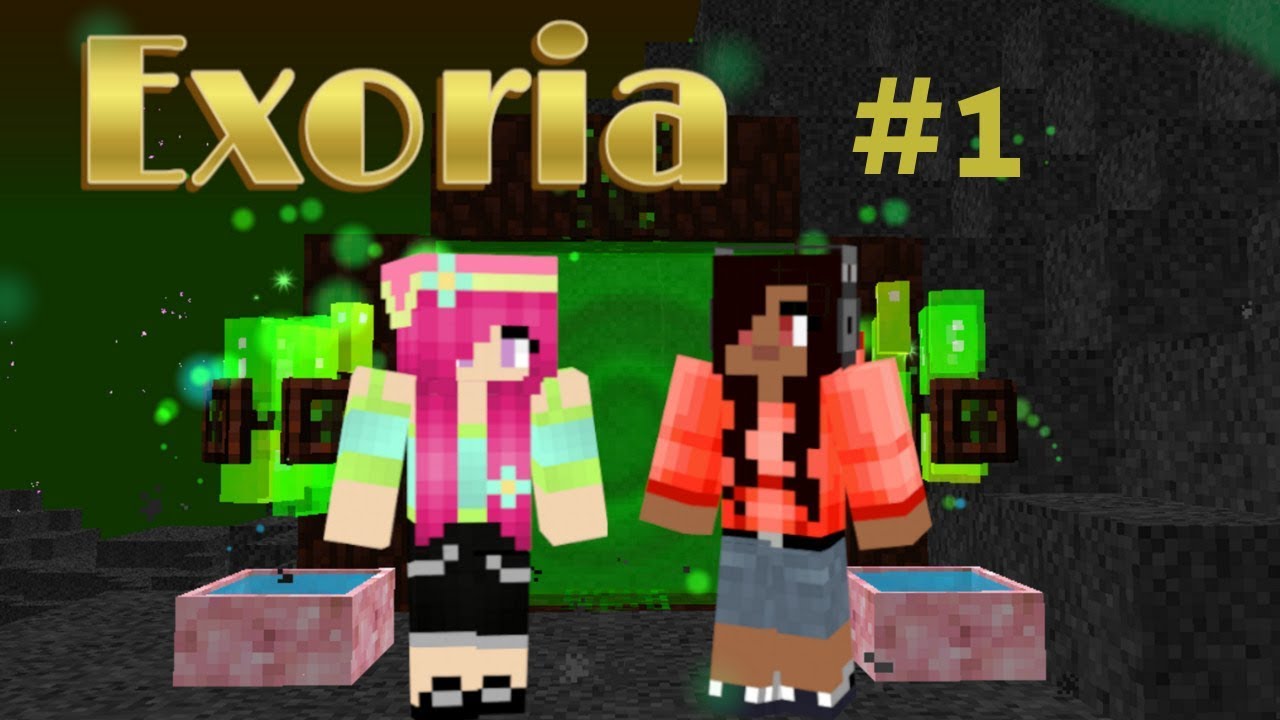 Exoria: Episode 1 - Playing With Grue!!! - YouTube