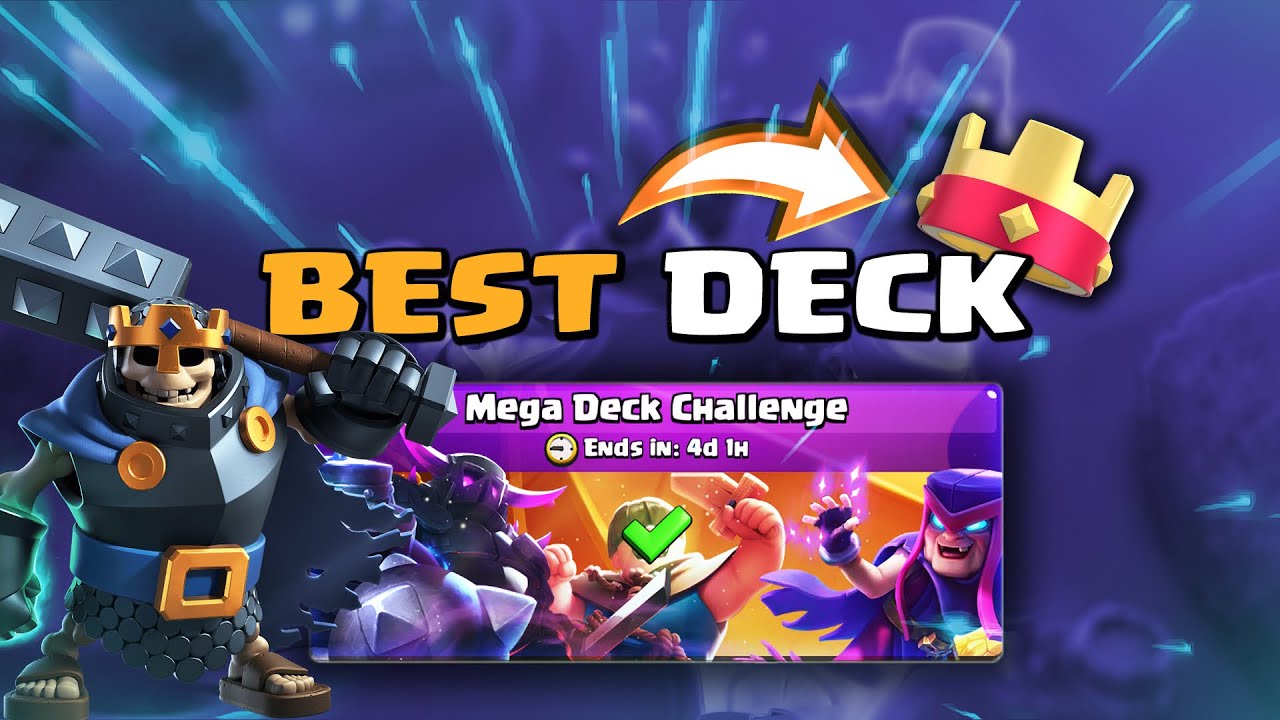Best Mega Deck in Clash Royale (Easy Wins) | Tips and Tricks - YouTube