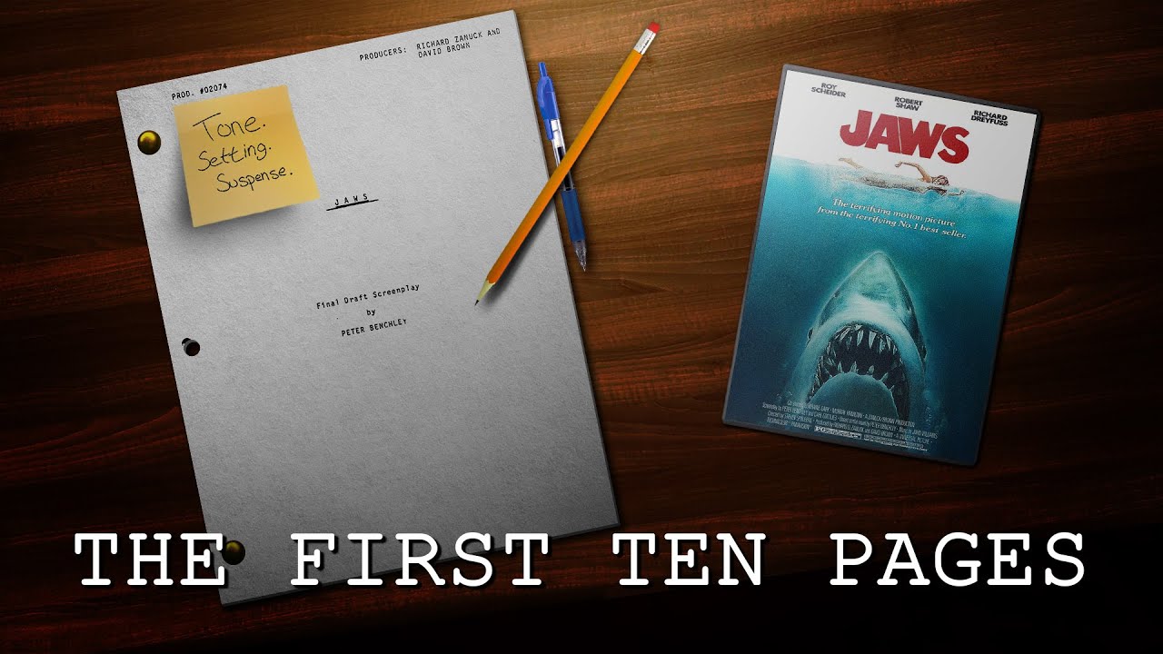 JAWS (1975) | The First Ten Pages | Screenplay Analysis - YouTube