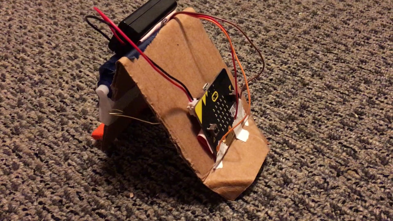 micro:bit - inchworm robot - YouTube