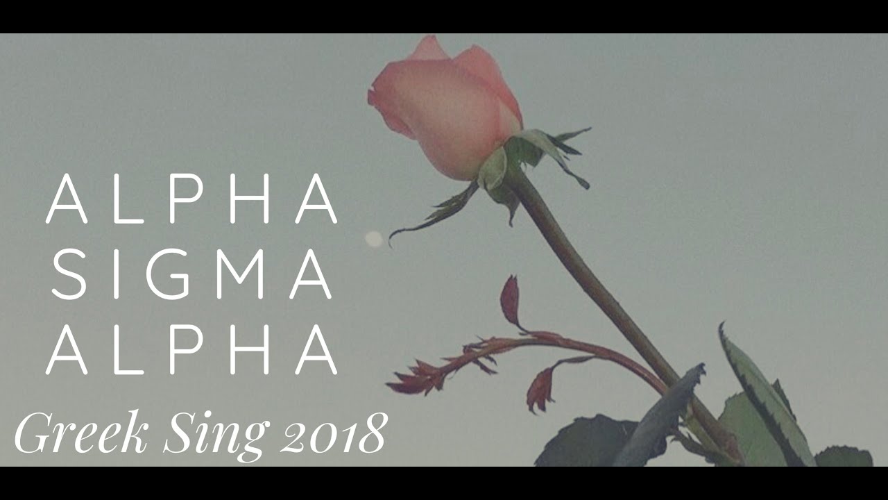 Alpha Sigma Alpha Greek Sing 2018 - MTV Music Awards - YouTube