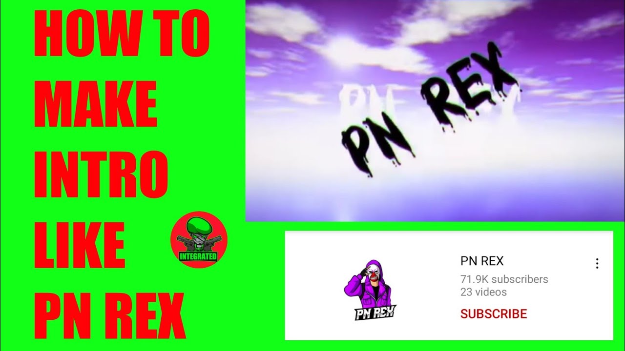 How to make intro like PN REX || PRO NATION || make intro like PN REX ...