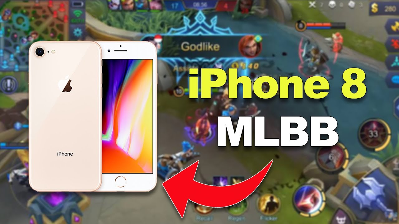 Gaming Test iPhone 8 Main Mobile Legends Mode High - YouTube