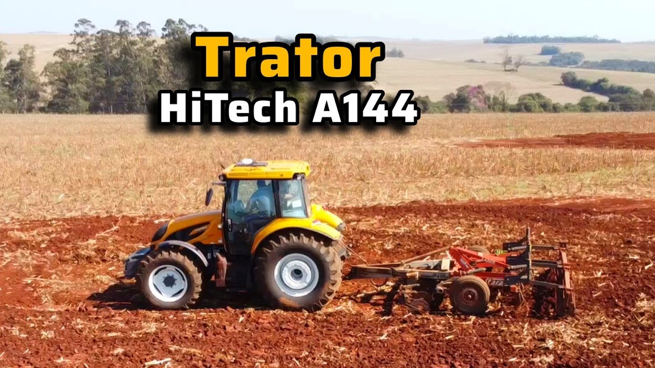 Trator A144 HiTech da VALTRA - Imagens Drone!!! - YouTube
