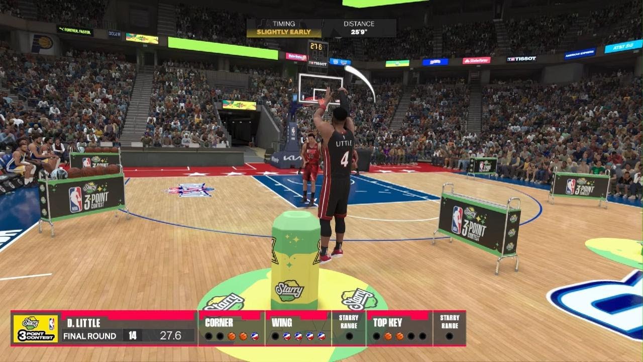 NBA 2K24 - Tips On How To Win The 3pt Contest - YouTube