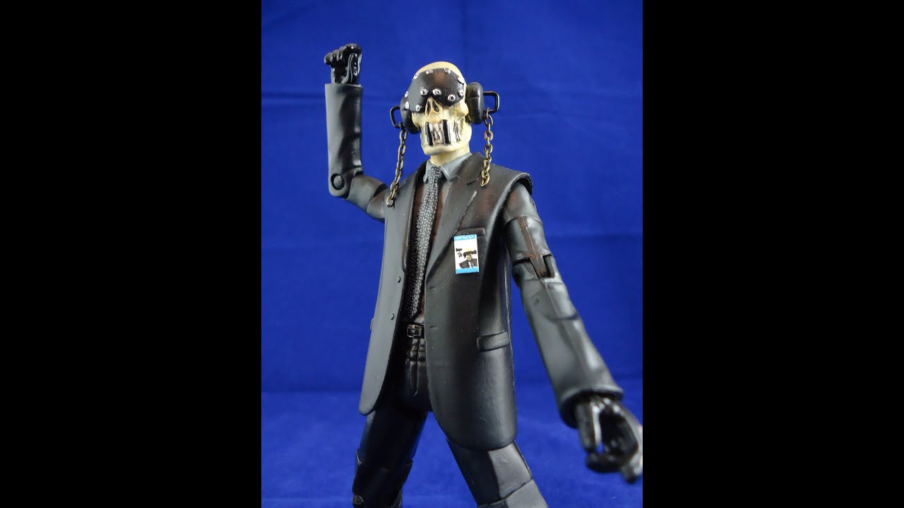 Custom VIC RATTLEHEAD V2 (Black Label) marvel legends dc universe ...