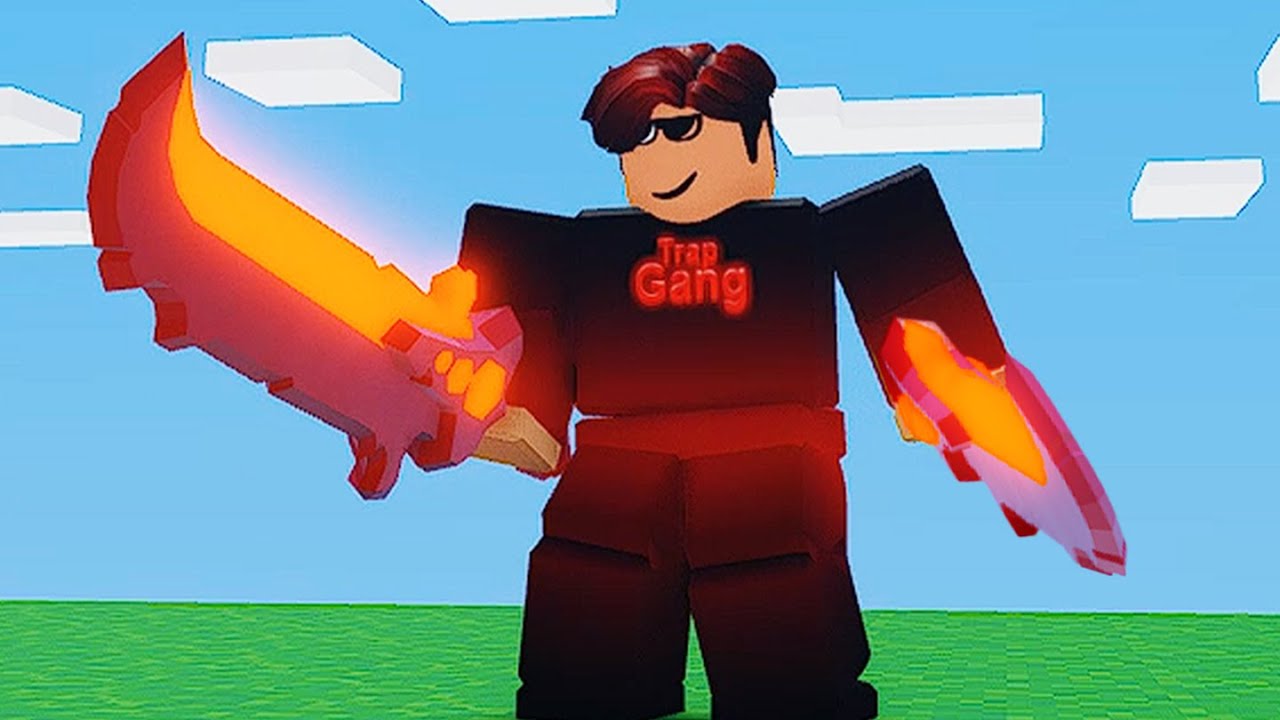 How I DUAL WIELD Rage Blades In Roblox Bedwars... - YouTube