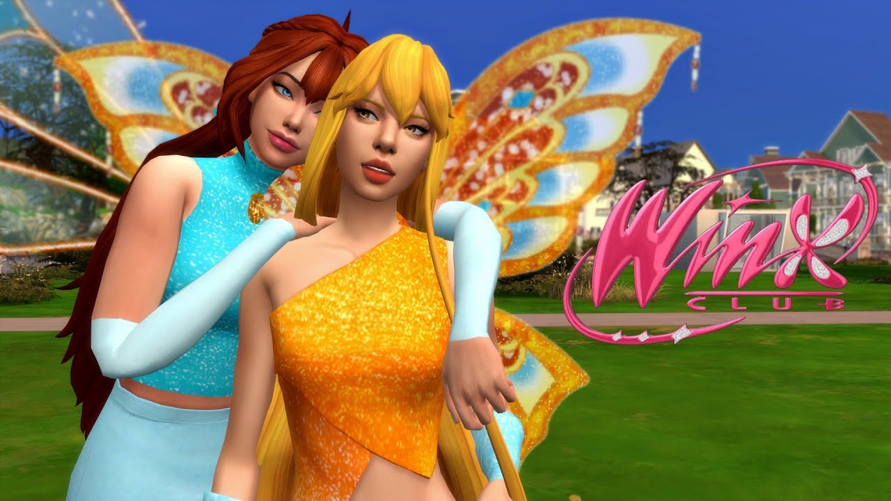 WINX CLUB 🧚 Los Sims 4 + CC DOWNLOAD SIMS || Belen Simffer - YouTube