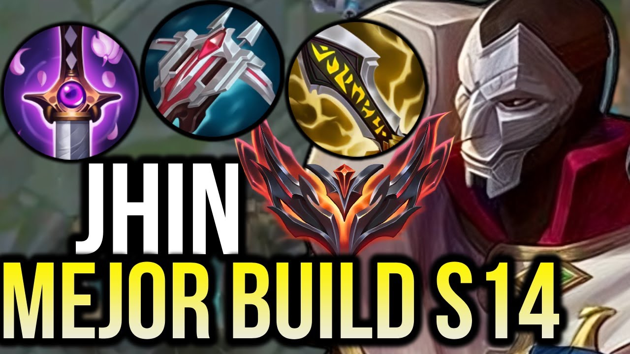 ¡LA MEJOR BUILD PARA JHIN EN LA NUEVA TEMPORADA! Jhin Gran Maestro ...