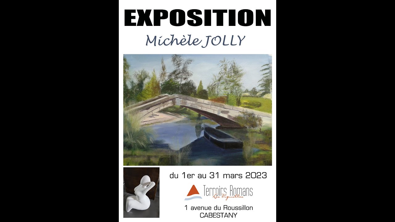 Exposition de Peintures et Sculptures - Michèle JOLLY - YouTube
