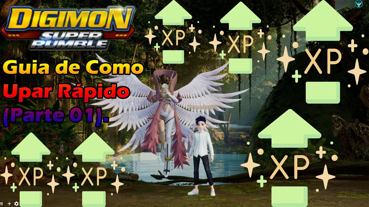 Digimon Super Rumble - Guia de como Upar no Rápido (Parte 01). - YouTube