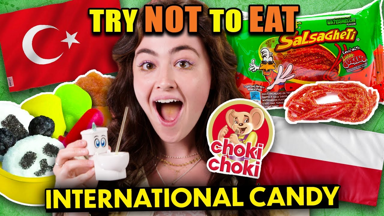 Try Not To Eat - Candy From Around The World! | People Vs. Food - YouTube