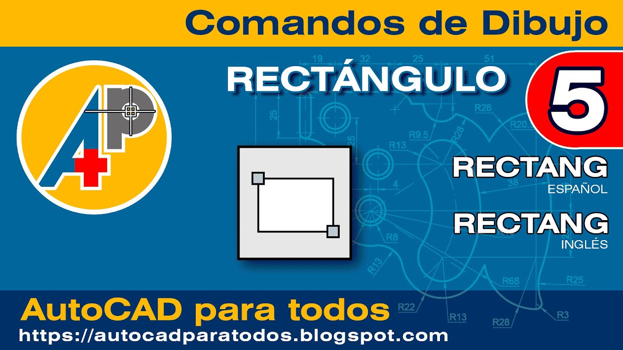 05 Comando RECTANGULO - RECTANG - YouTube