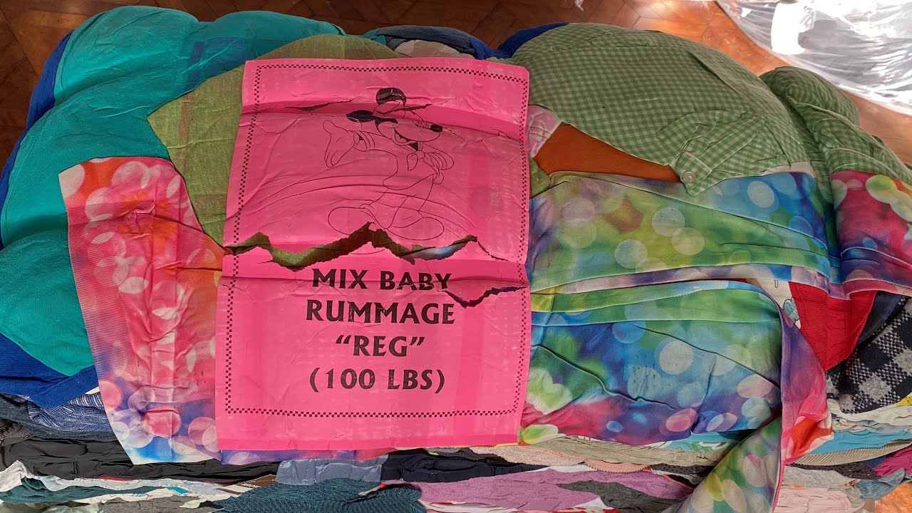 MIX BABY RUMMAGE “Regular” US BALE MICKEY MOUSE BRAND - YouTube