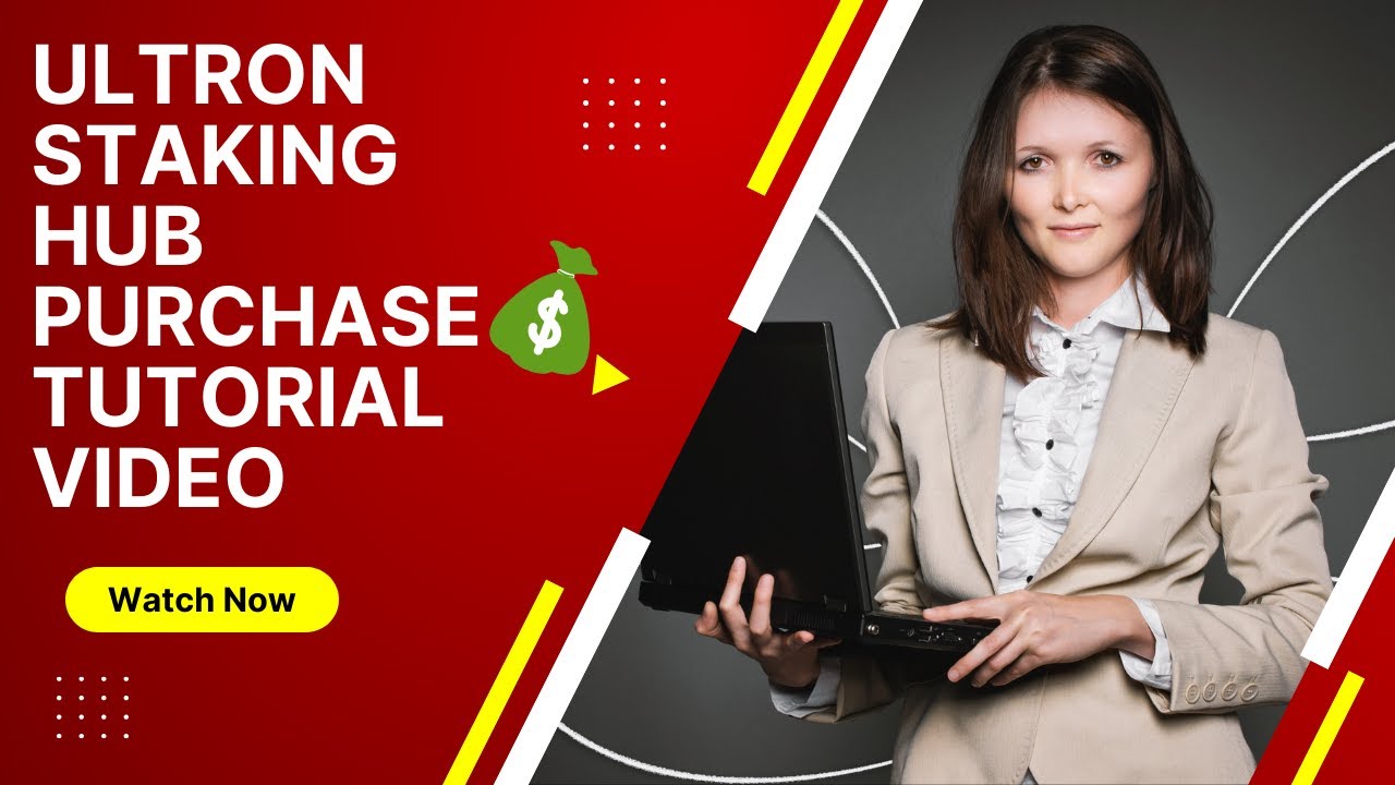 ULTRON STAKING HUB PURCHASE TUTORIAL VIDEO - YouTube