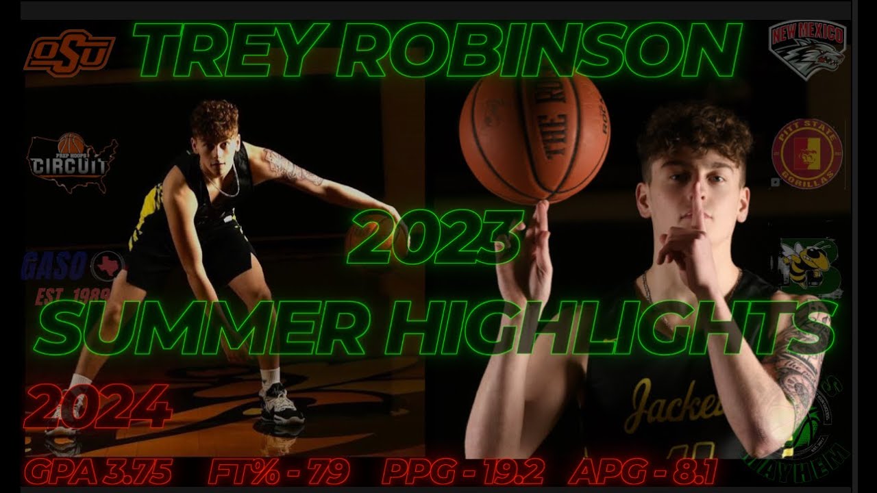 Trey Robinson - Summer Highlights from 2023. - YouTube